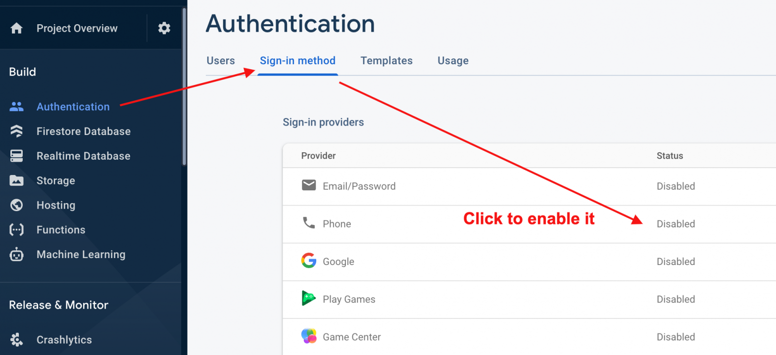 Login with Firebase OTP – Appcheap