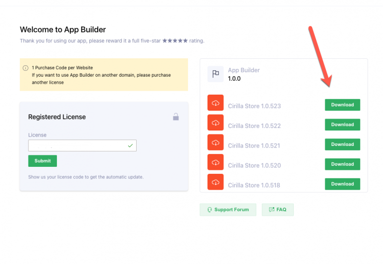 Install App Builder – Appcheap