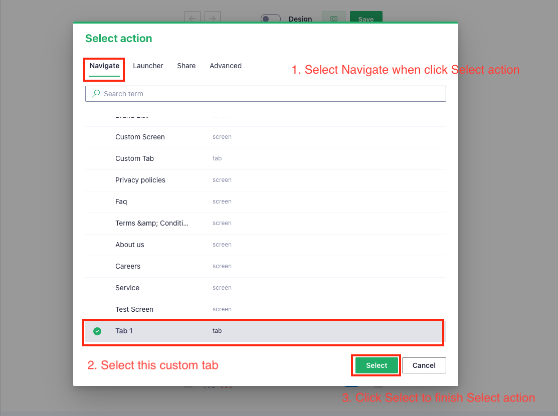 How to create a custom tab? – Appcheap