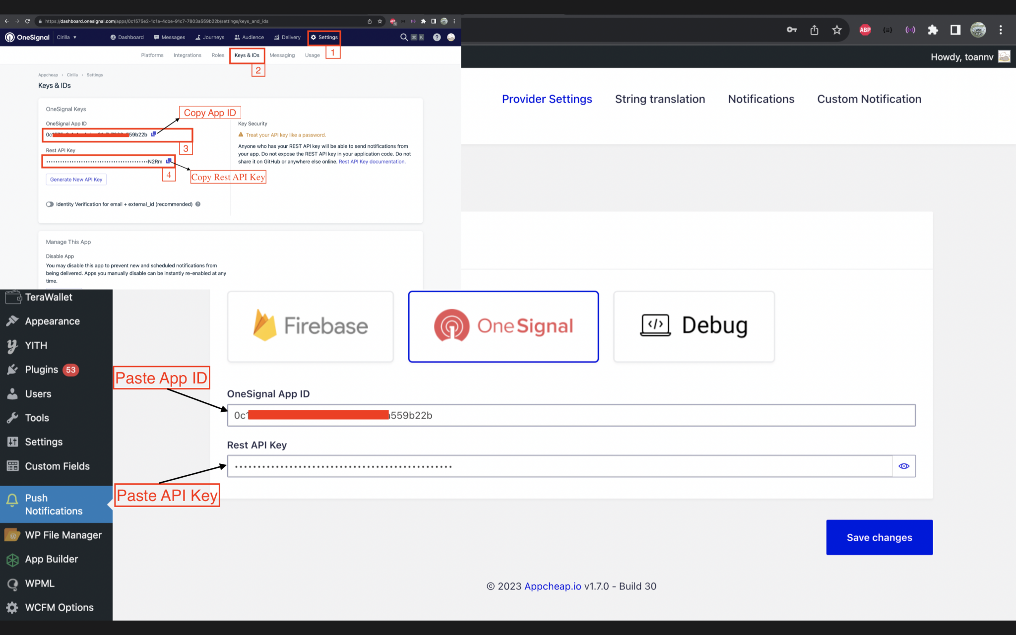 Onesignal Push Notifications Appcheap 2414